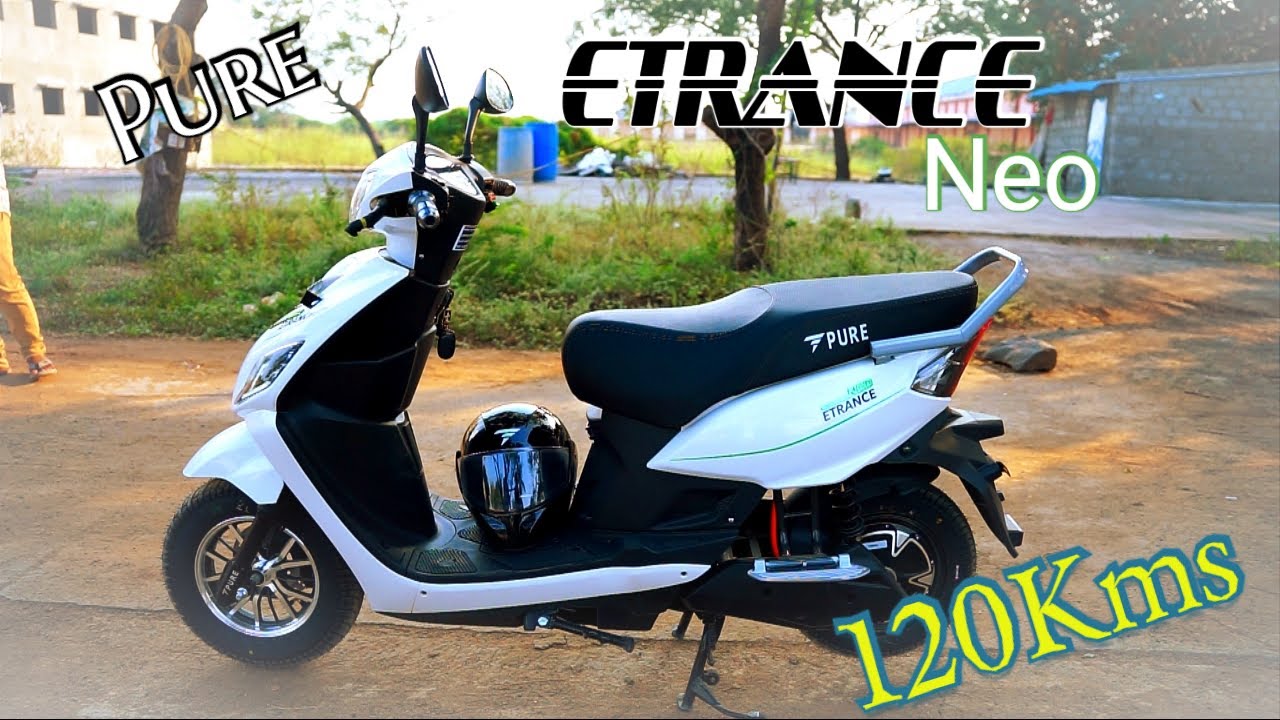 2022 Pure EV ETrance Neo Upgrade Version Real-life Review | 120 kms ...