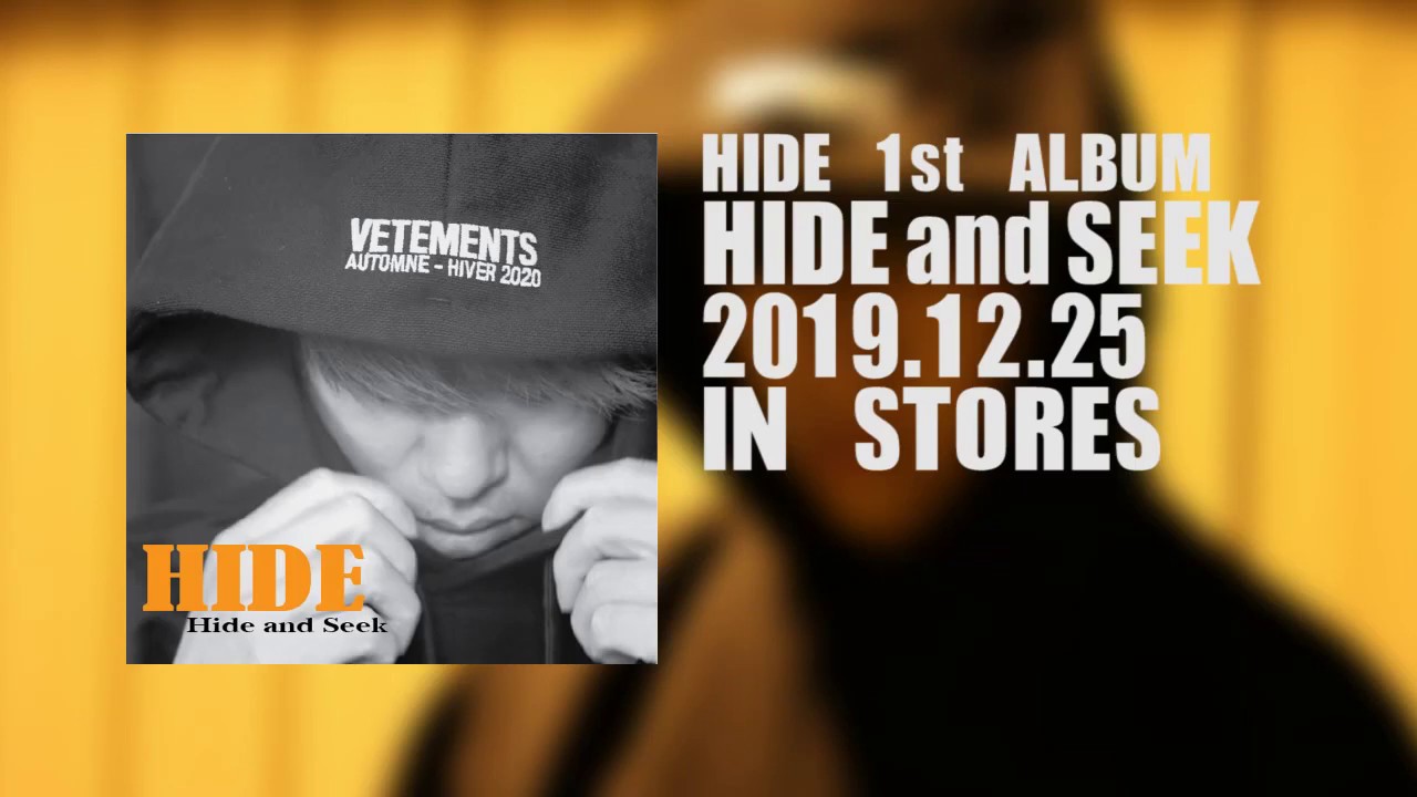 HIDE 1st Album 『Hide and Seek』trailer movie - YouTube
