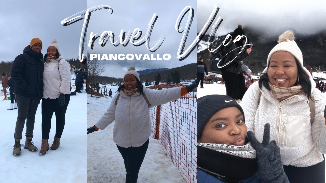 First Time in the Snow | Trinis in the Italian Alps | Trinidad YouTuber ...