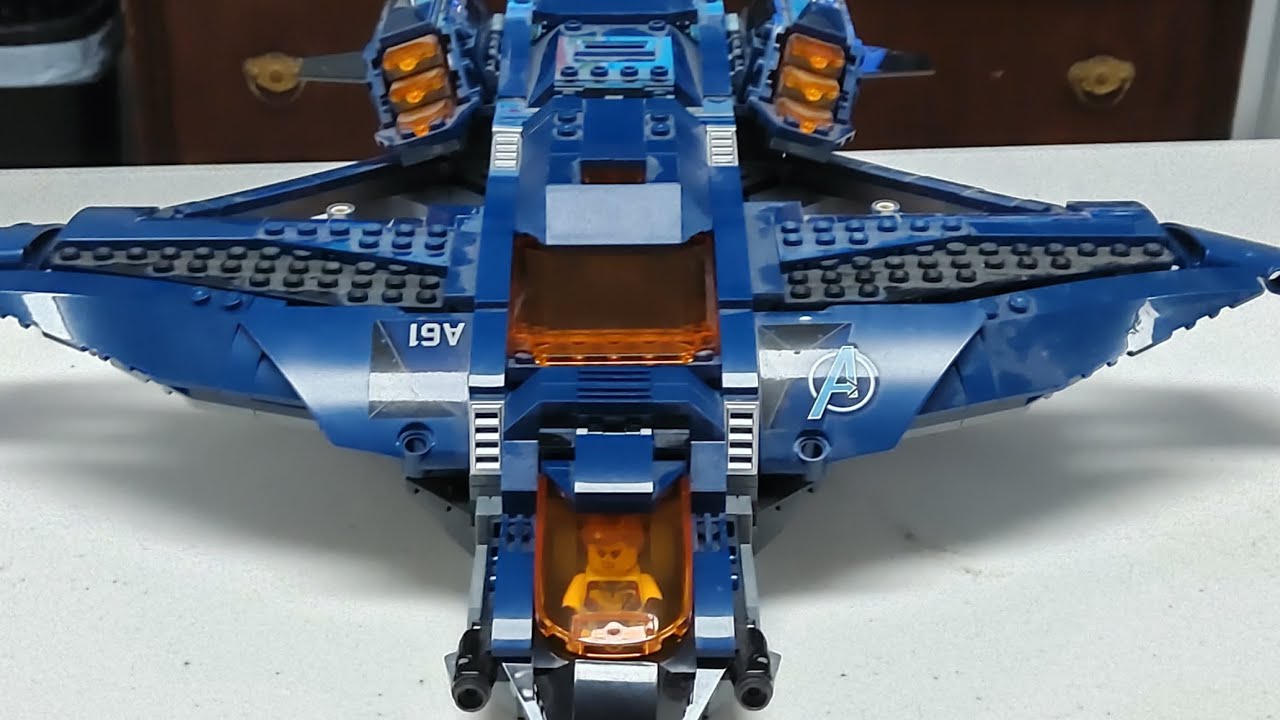lego twin jet avengers - YouTube