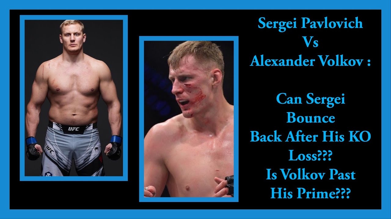 Mr. Mustache Predicts Sergei Pavlovich Vs Alexander Volkov | Can Sergei ...