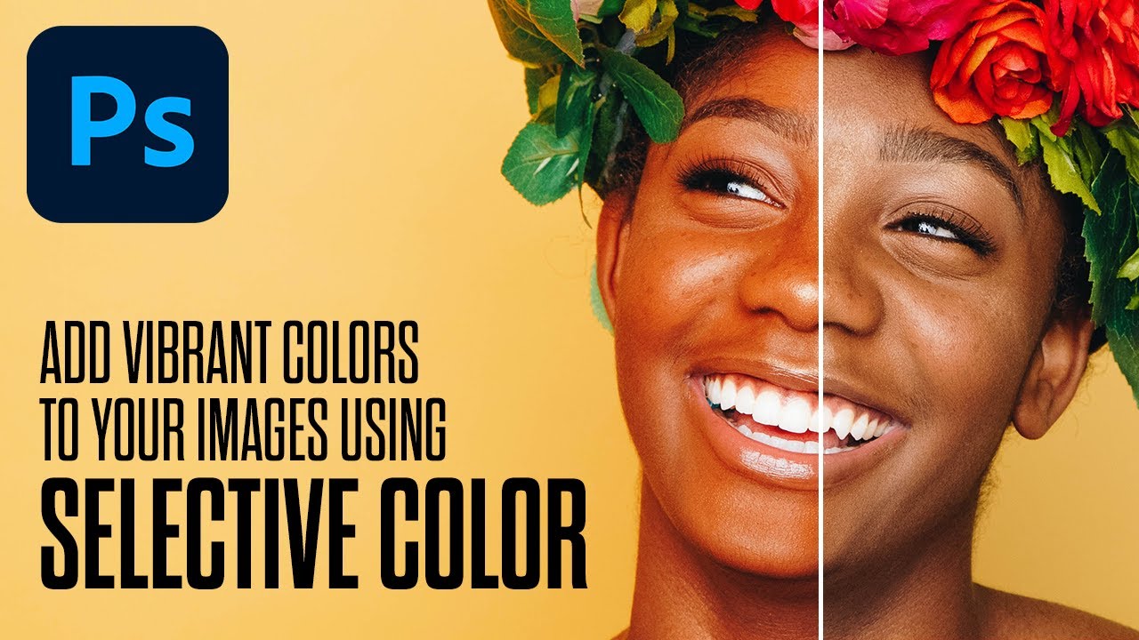 How to use "Selective Color" in Adobe Photoshop to add color and ...