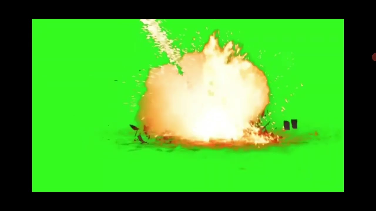 grenade blast green screen - YouTube