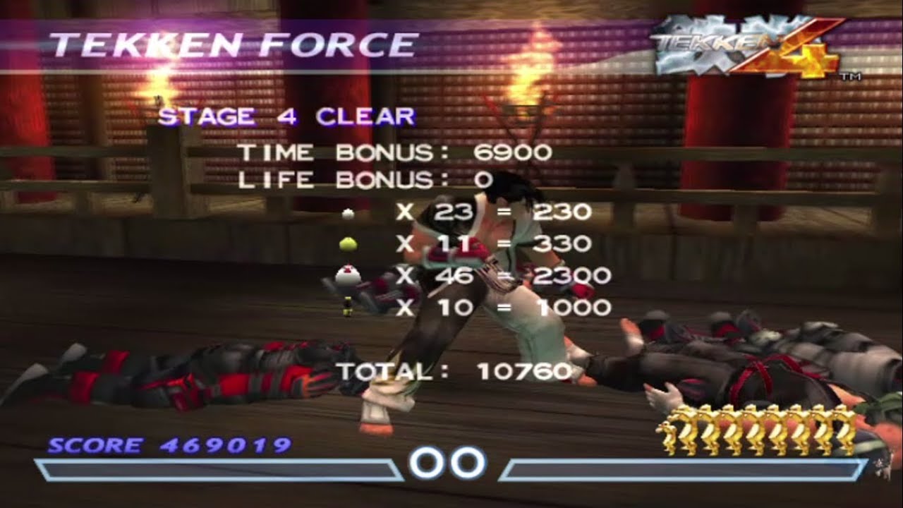 Tekken force tekken 4 - molivault