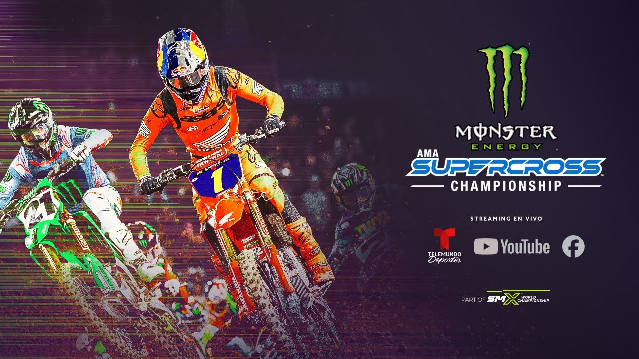 La Triple Corona en juego en la Ronda 7 del Supercross desde Arlington ...