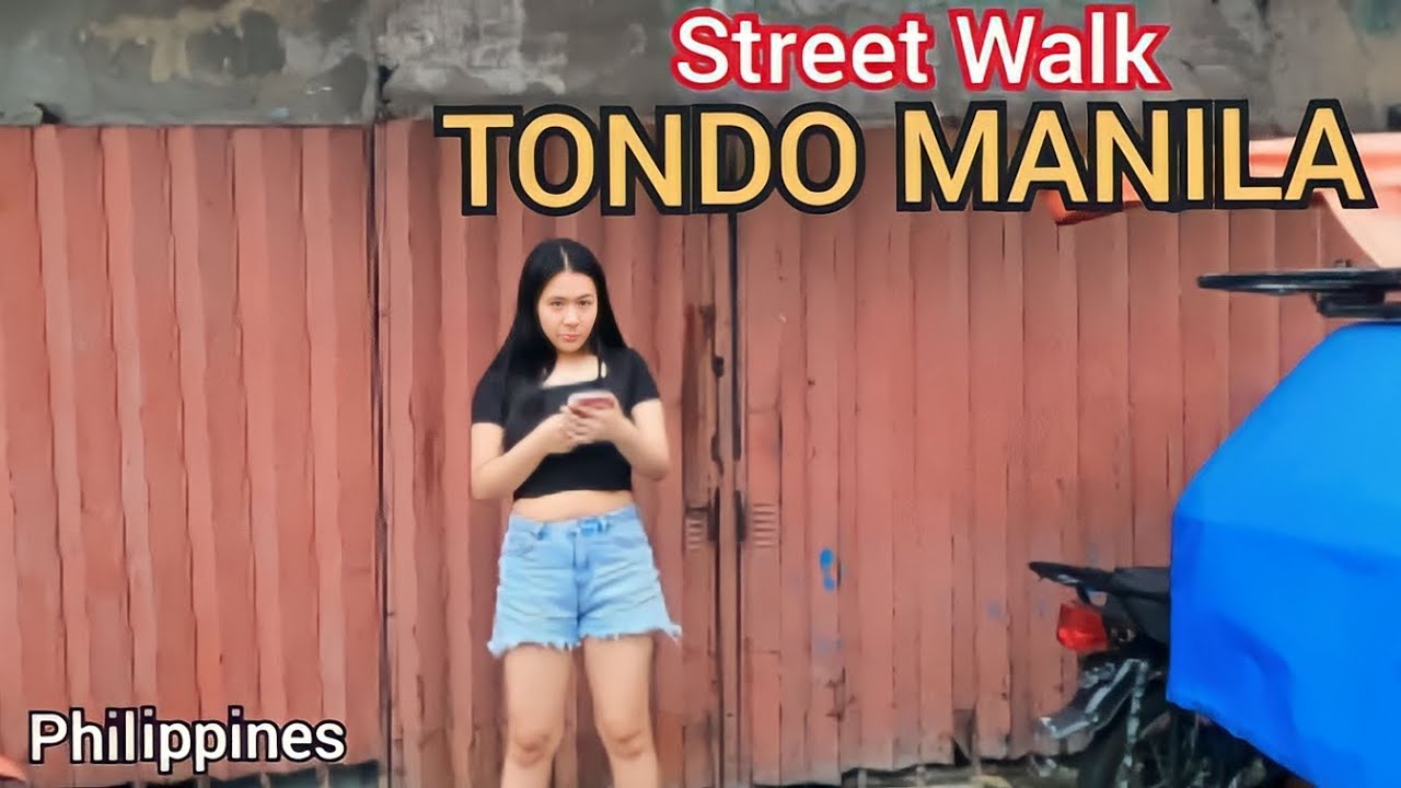 Walking The bustling streets of Tondo Manila Philippines [4K] - YouTube