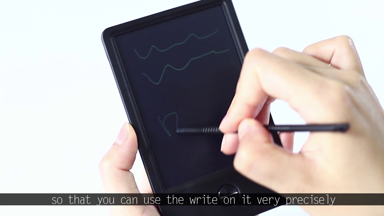 4.5 inch mini LCD writing tablet portable for outdoor - YouTube