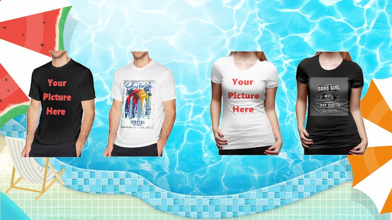 Custom DIY T-Shirts - YouTube