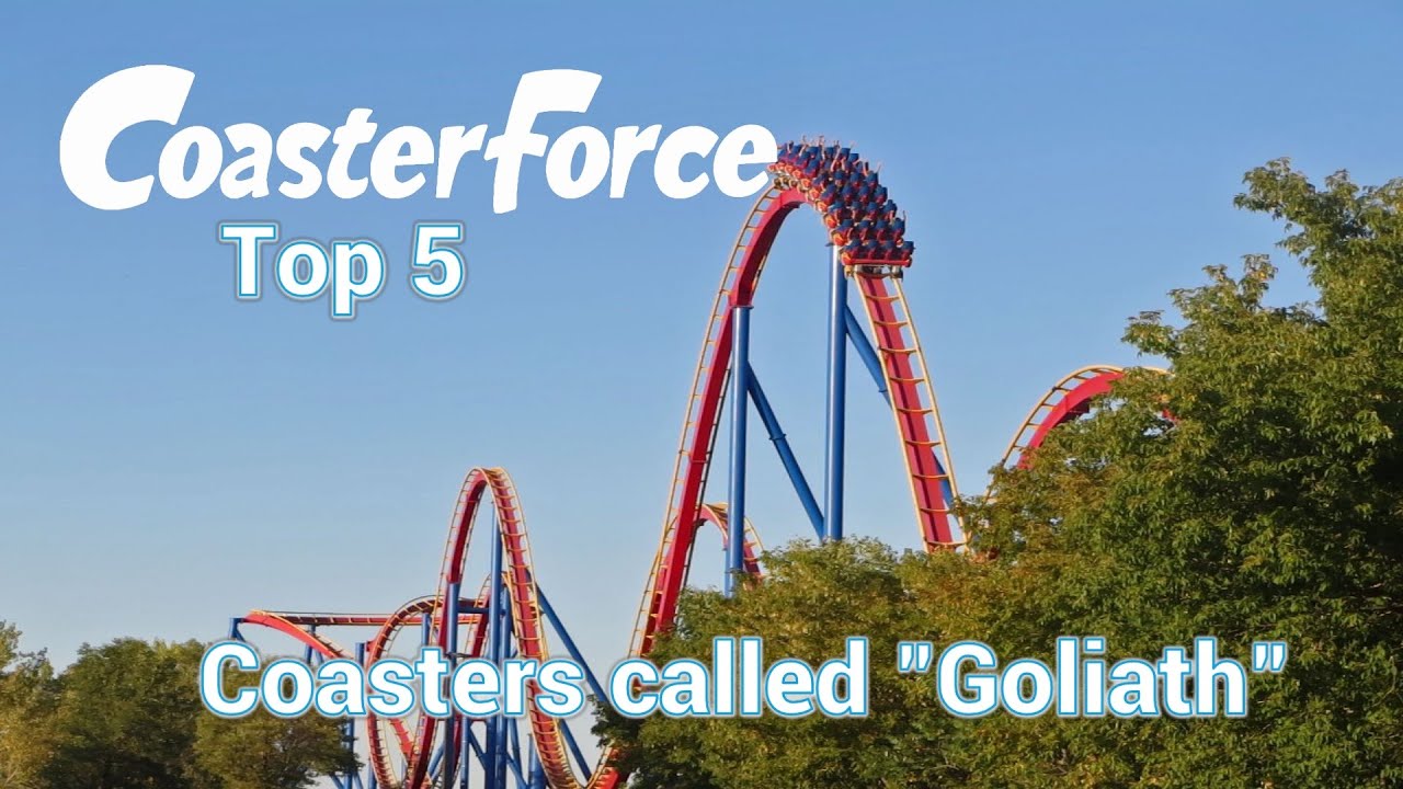 Top 5 coasters called Goliath - YouTube