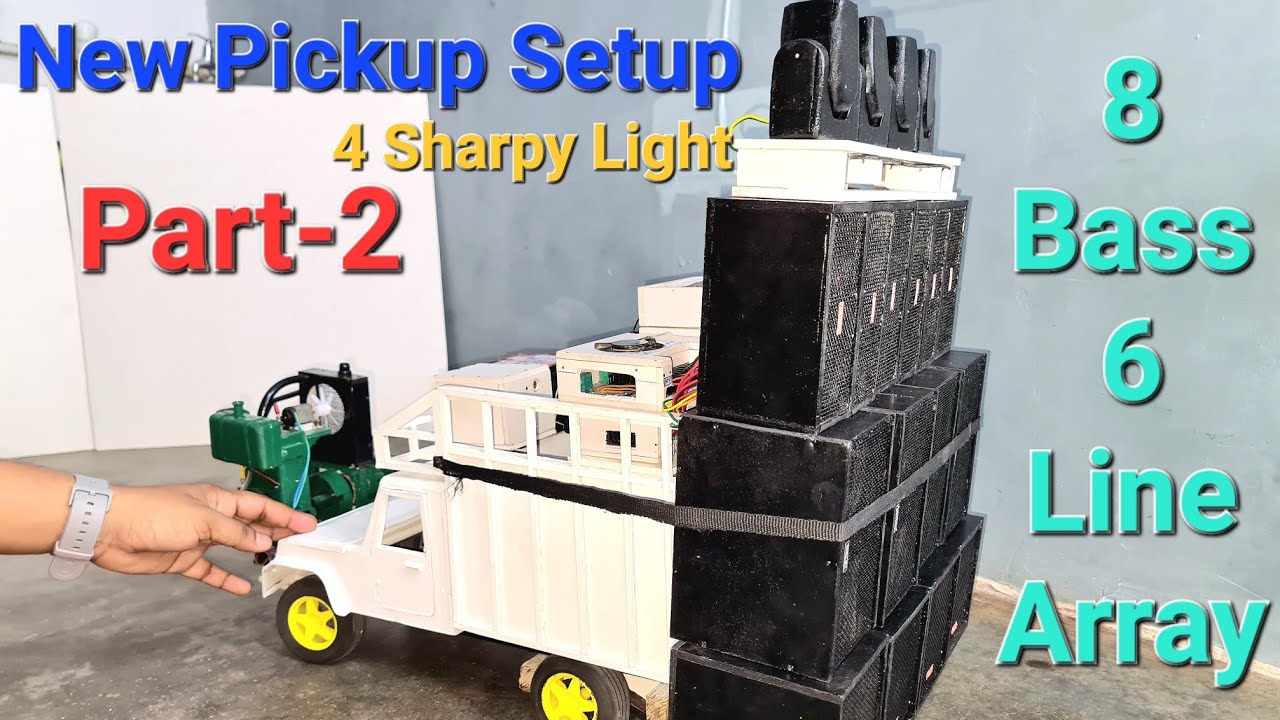 Mini DJ New Pickup Big Setup Full Installation Part - 2 - YouTube