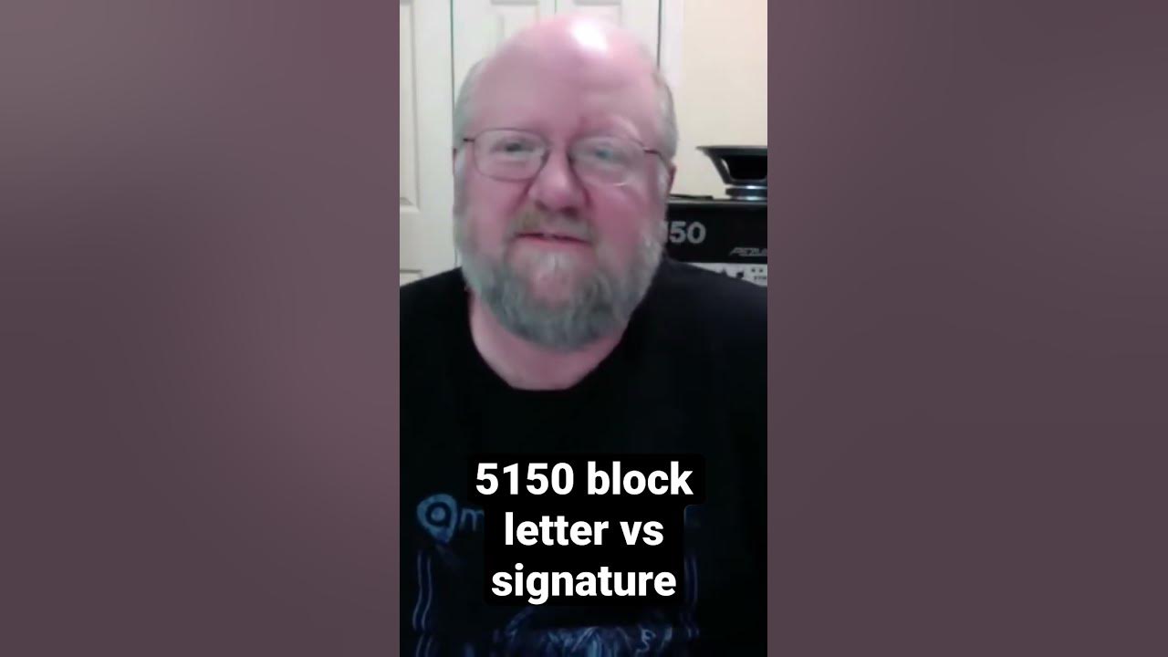 5150 Block Letter vs Signature models - James Brown #shorts # ...