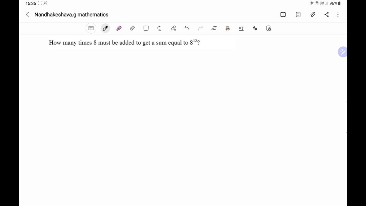 How Many Times 8 Must Be Added To Get A Sum Equal To 8 15 YouTube how-many-times-8-must-be-added-to-get-a-sum-equal-to-8-15-youtube