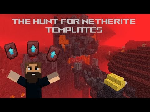 The Hunt For Netherite Templates - Minecraft Bedrock Lets Play - YouTube