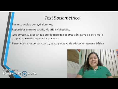 Aplicacion del Test Sociométrico - YouTube