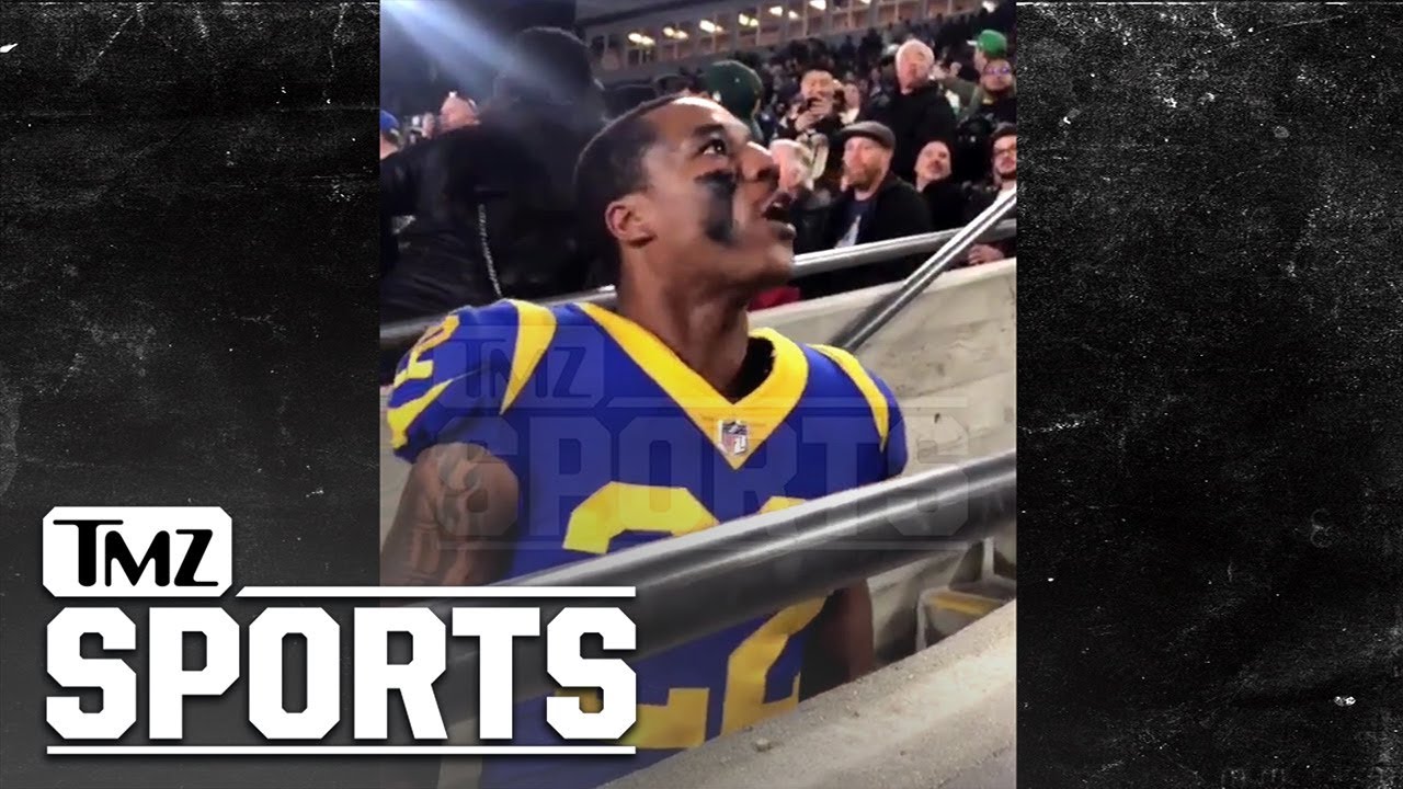 L.A. Rams Corner Marcus Peters Confronts Heckler During Game | TMZ ...