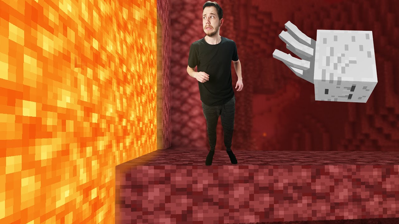 Minecraft Survival Except The Nether Is Sideways Youtube