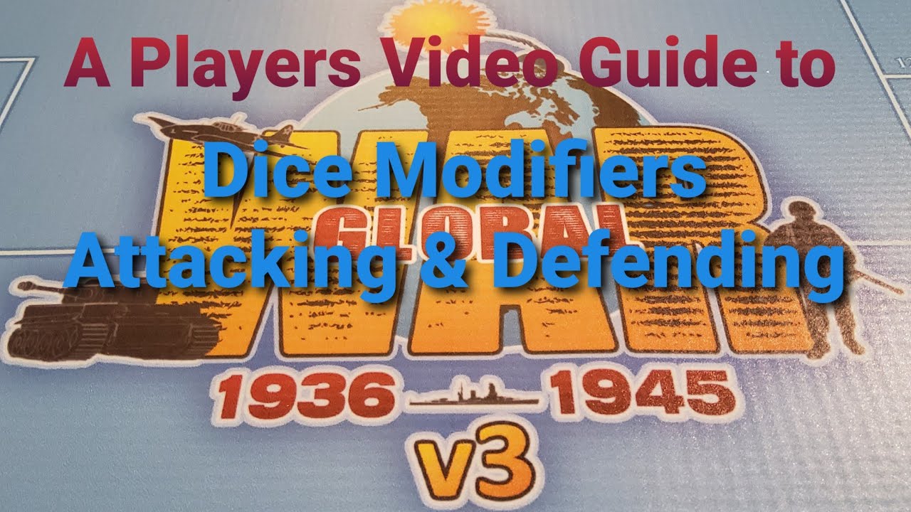 GW36 v3 multiple dice modifiers on attacking and defending units - YouTube