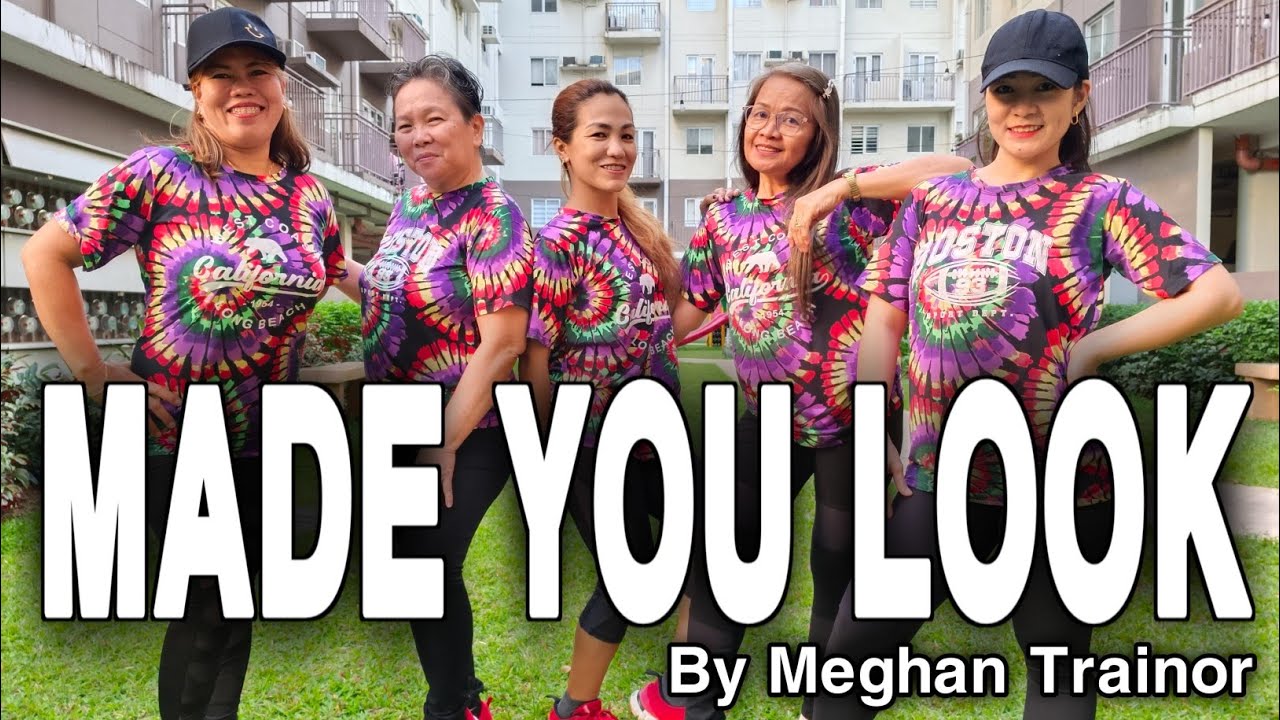 Dance fitness (Zumba) Made You Look by Meghan trainor - YouTube