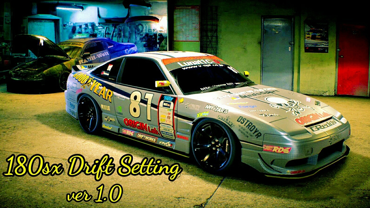 Need for speed 2015：180sx Drift setting ver 1.0 - YouTube