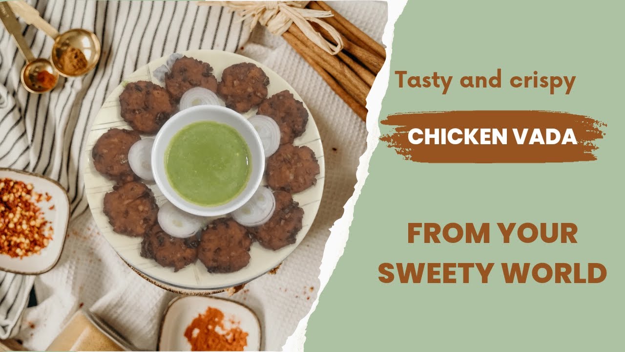 Tasty and crispy chicken vada in telugu#|#చికెన్ - YouTube