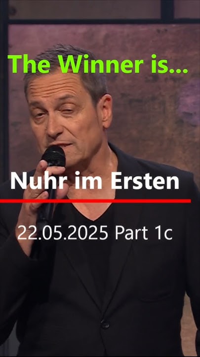 nuhr im Ersten The Winner #nuhrimersten shorts #comedy #funny #kabarett #standupcomedy #lustig ...