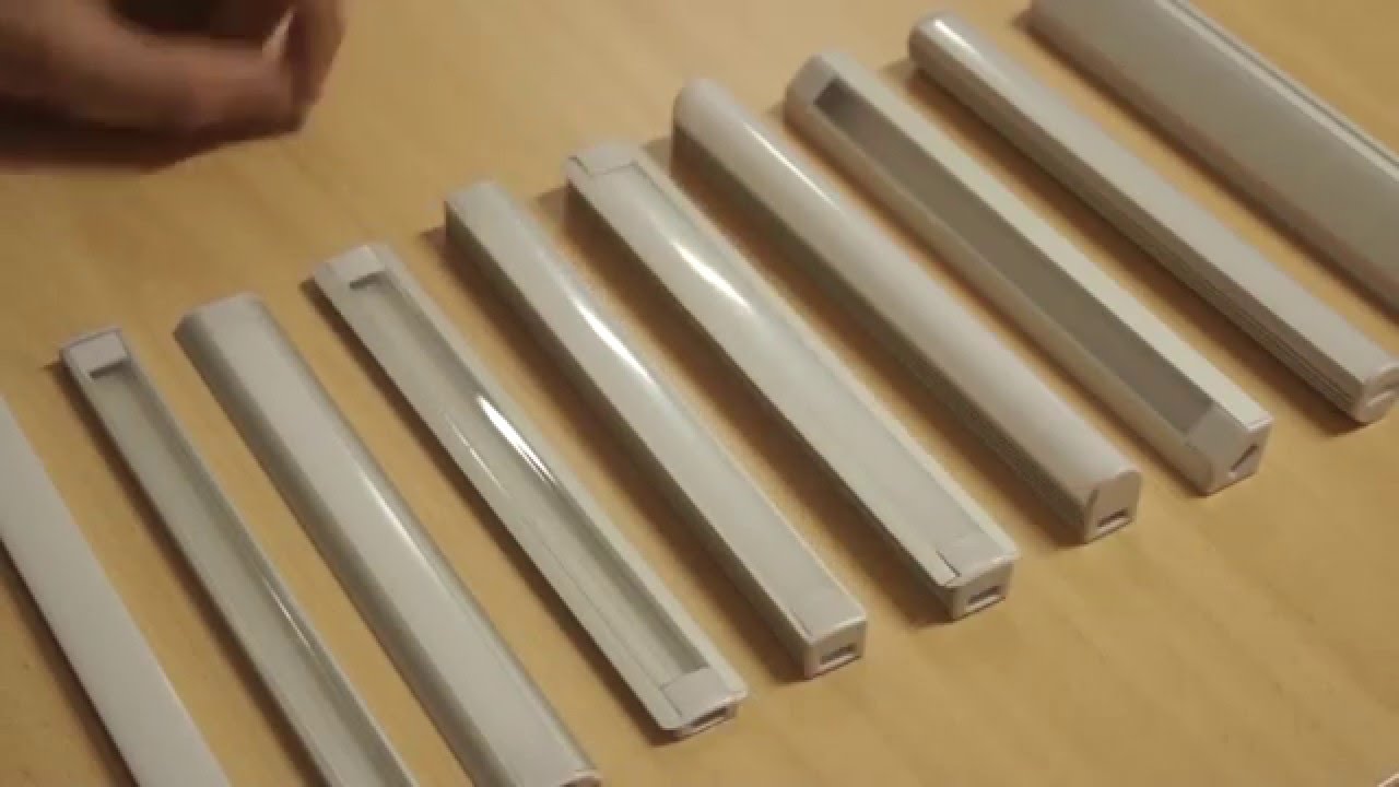 HOW TO DIY - LED Aluminium Profile Galaxy Series Einführung - YouTube