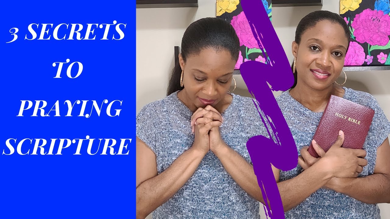 Praying The Word Of God Back To Him | 9 Steps To Pray Scripture | How ...