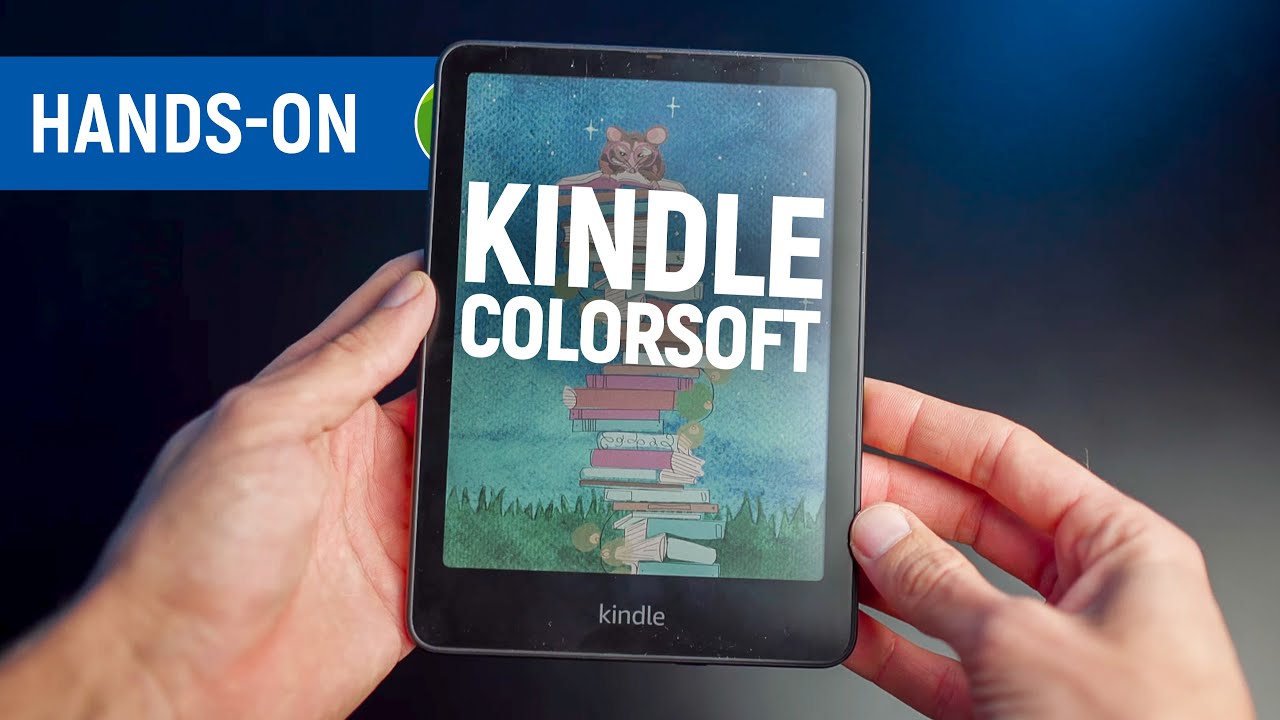 AMAZON KINDLE COLORSOFT é o PRIMEIRO com TELA COLORIDA e traz AVANÇOS ...