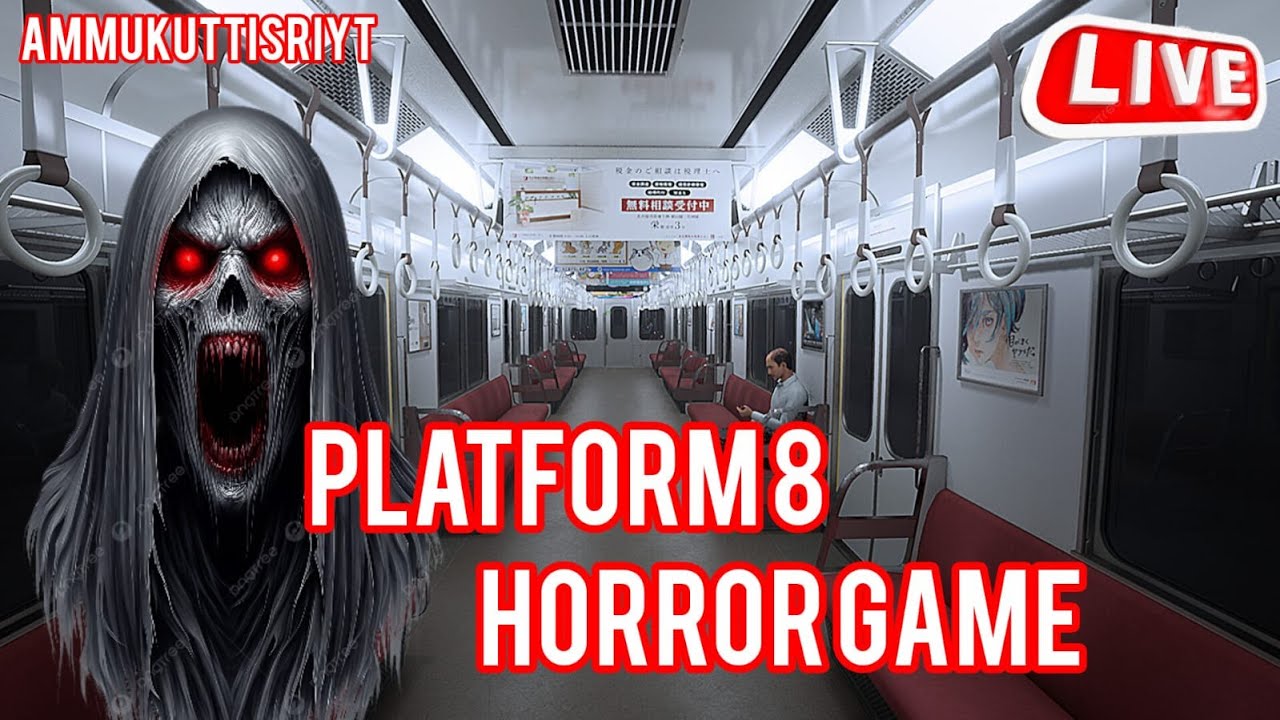 PLATFORM 8 HORROR GAME LIVE STREAM Terrifying Gameplay #horrorgaming # ...