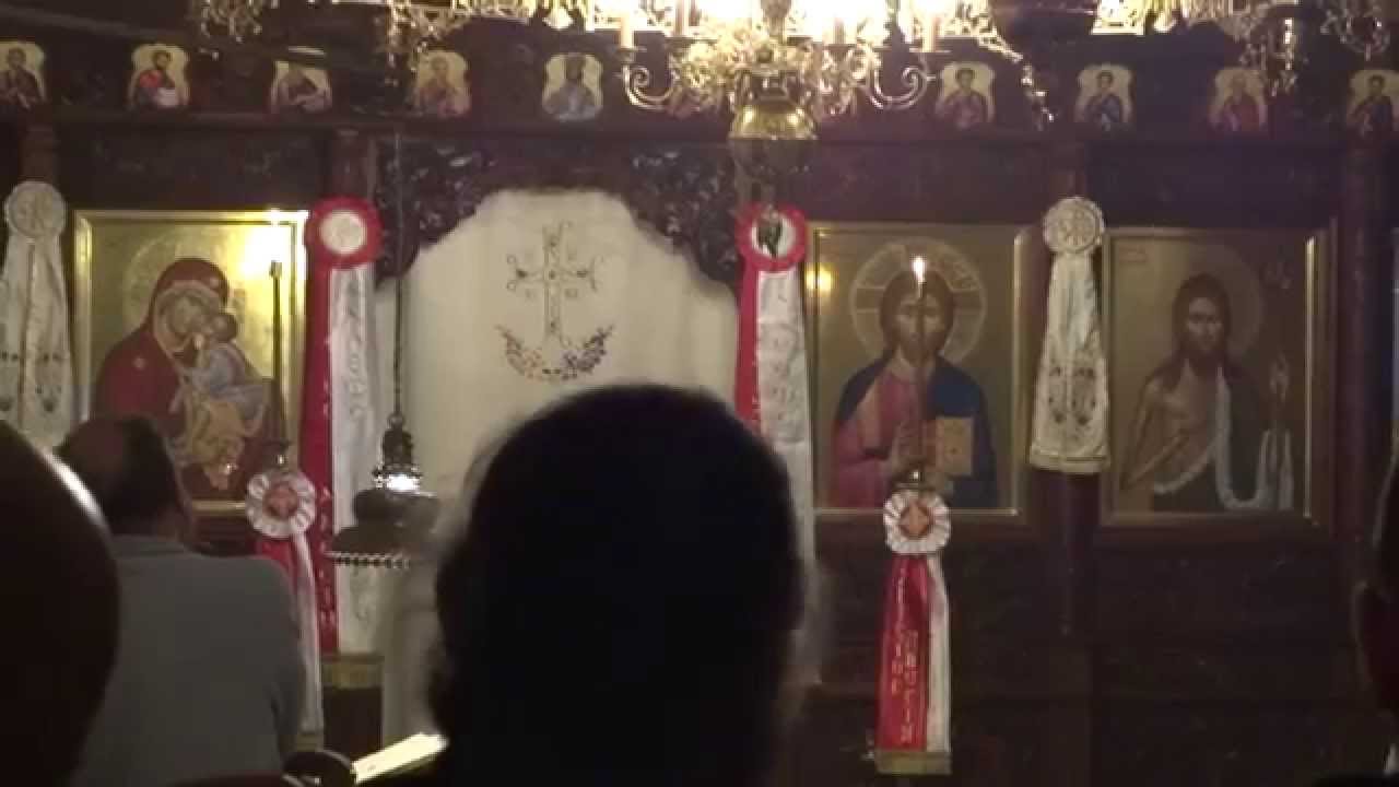 The Divine Liturgy at Hamatoura Monastery In Kousba, Lebanon (2015-04 ...