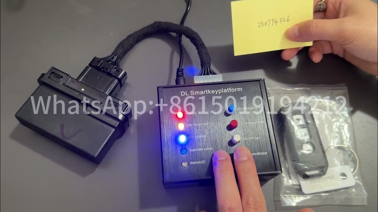 Honda smart key,all of key lost , How to use our 3in1 platform to ...