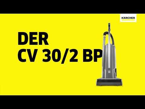KÄRCHER AKKU-BÜRSTSAUGER CV 30/2 Bp Adv. - YouTube
