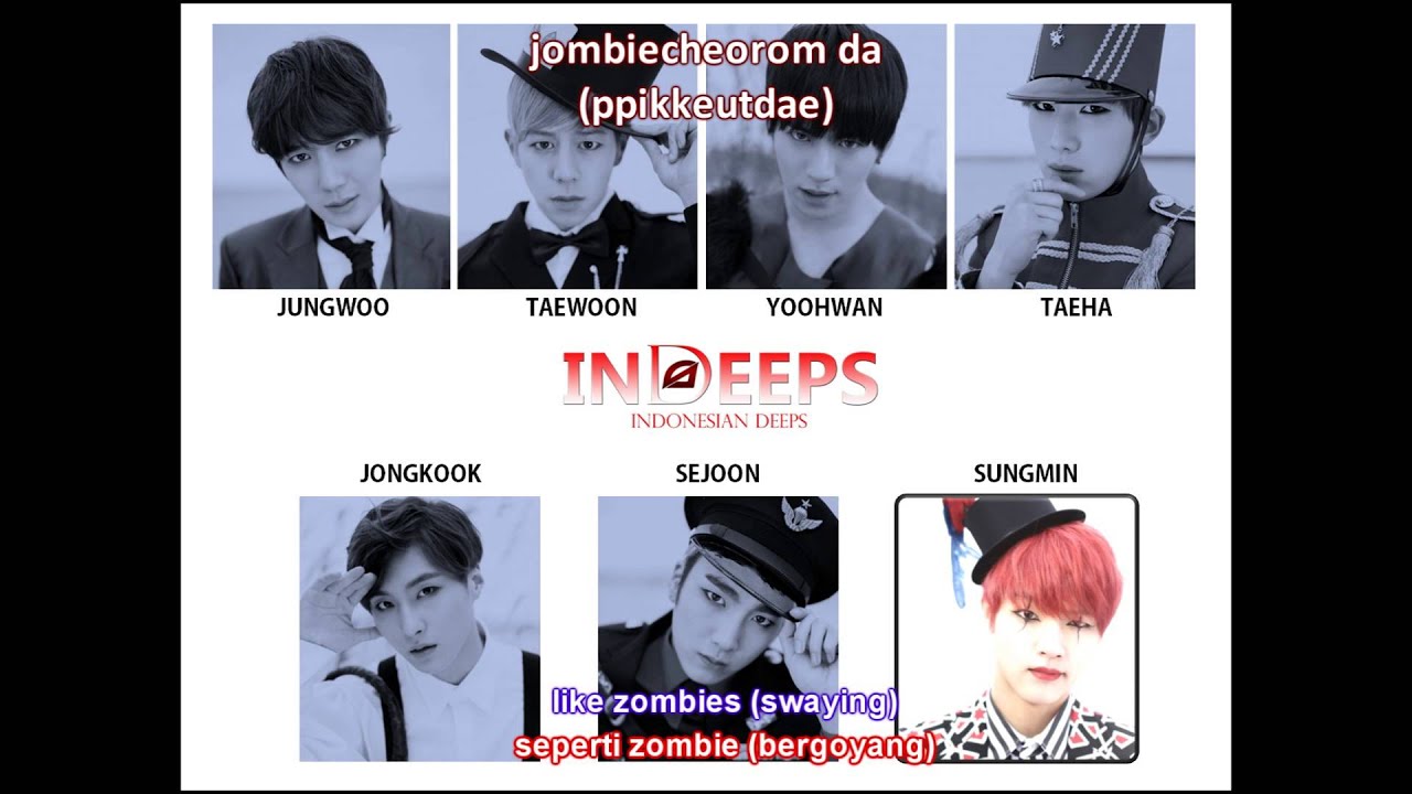 Zombie Party by SPEED [Lyrics+Member lines] - YouTube