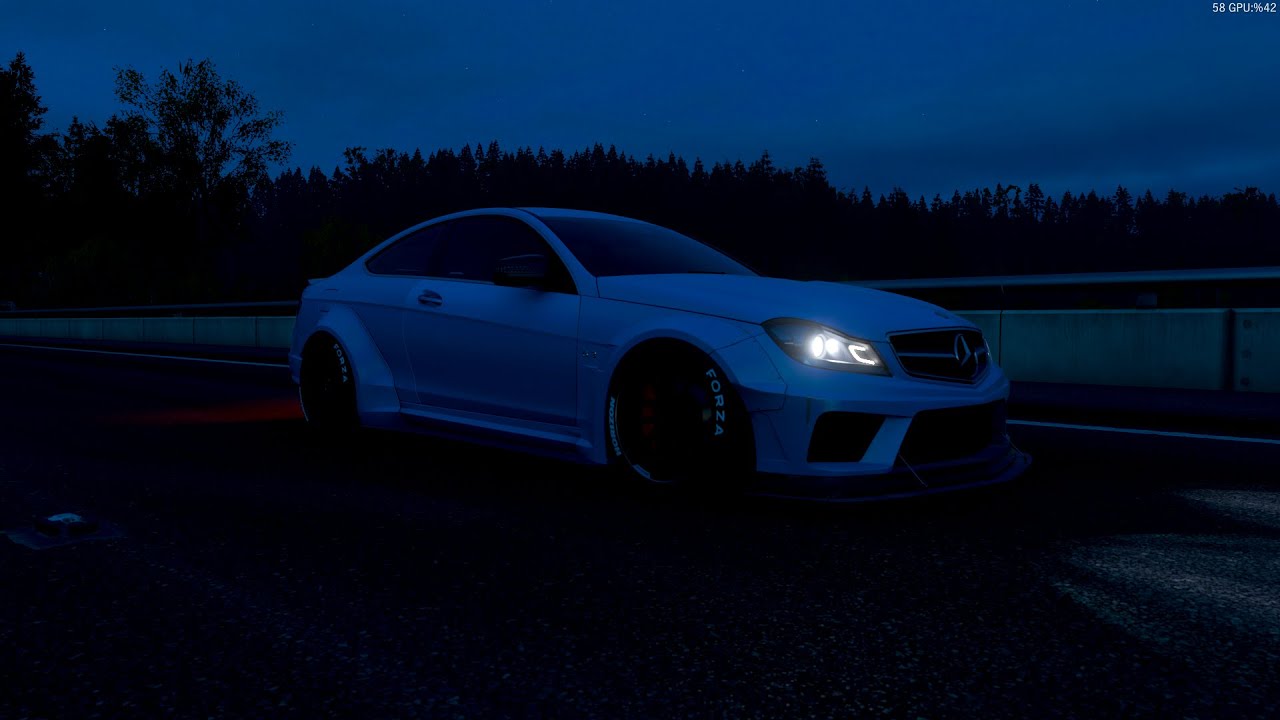 Mercedes C63 AMG Liberty Walk Drift Gameplay - YouTube