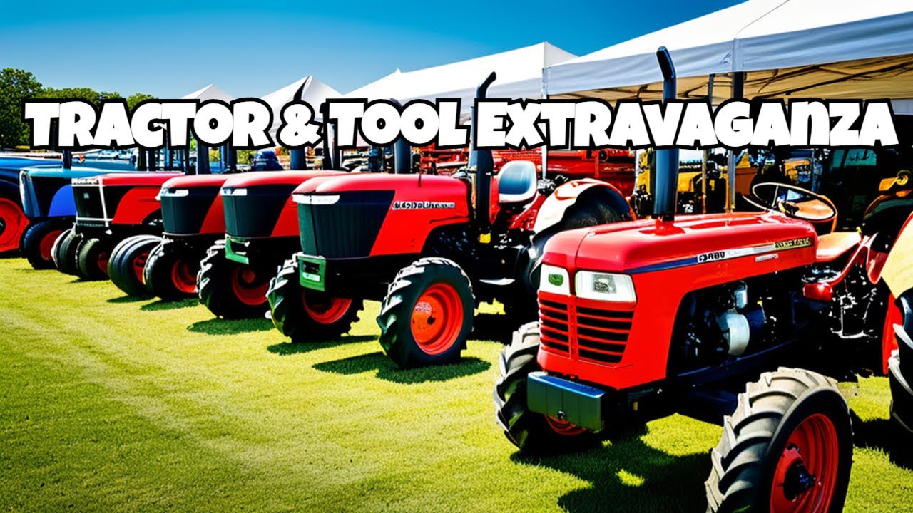 Farm and Machinery Show; Tractors, Tools, and Tool Boxes Oh My! - YouTube