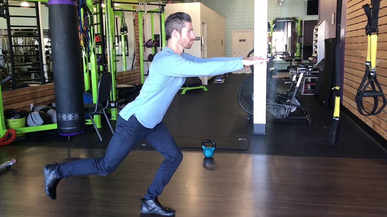 Single Leg Squat Progressions - YouTube