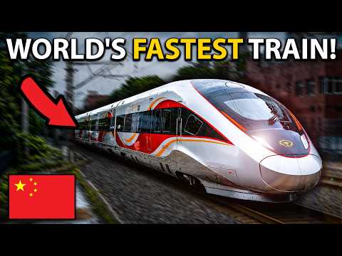 I Tried the World’s FASTEST High-Speed Train in PREMIUM FIRST CLASS