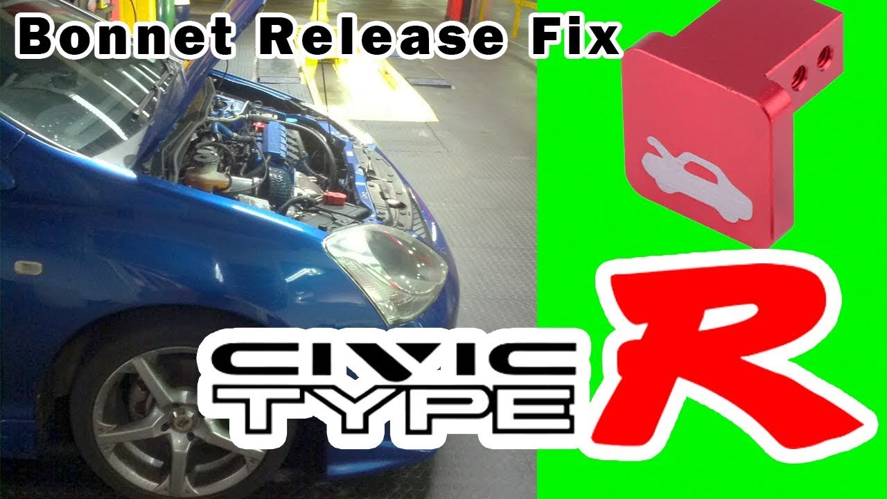 EP3 Civic Hood Lever / Bonnet Puller Fix - YouTube