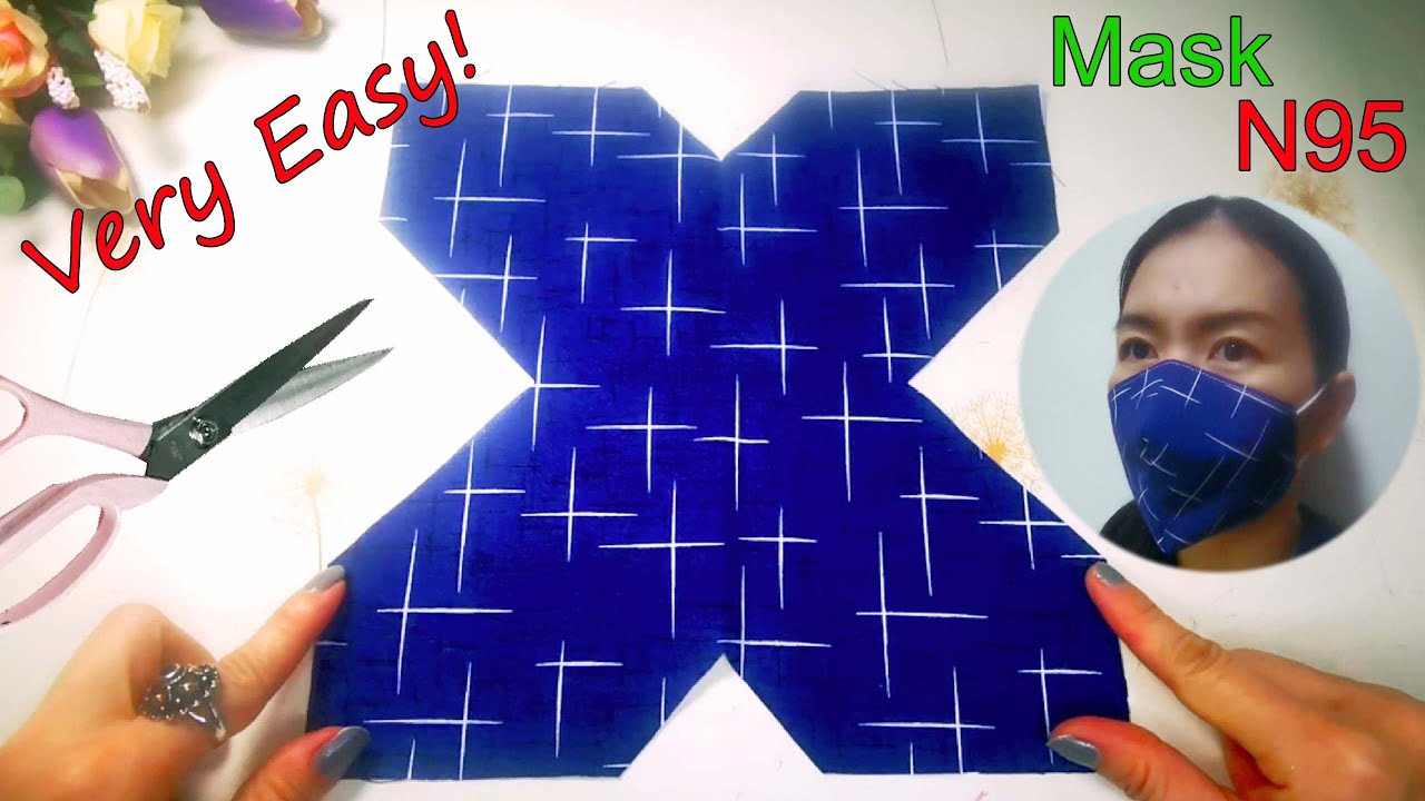 WOW 🔥Very Easy & Perfect 😱 New N95 Face Mask Tutorial | How to Make ...