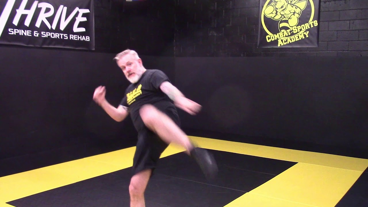 Jab Cross Low Kick Cross High Kick - YouTube