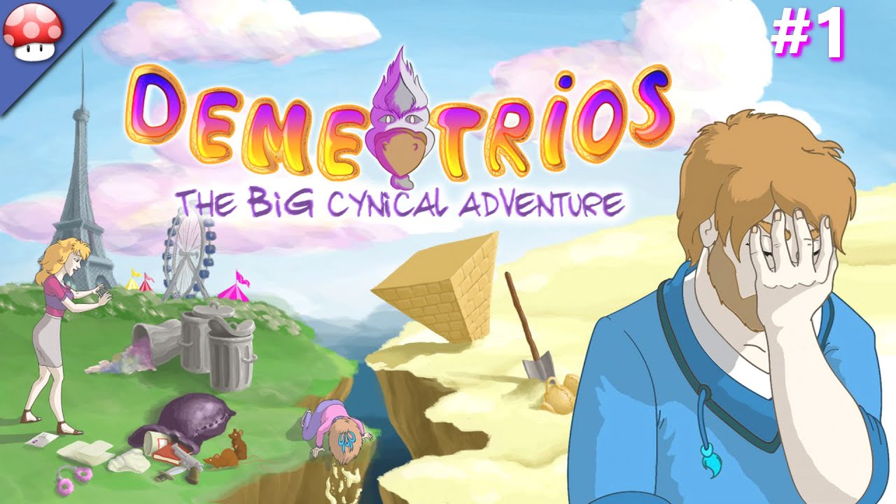 Demetrios - The BIG Cynical Adventure Gameplay walkthrough part 1 | Let ...