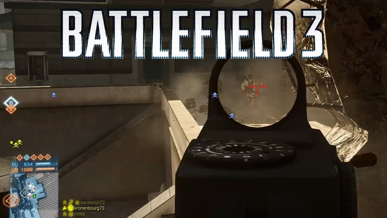 Battlefield 3: Talah Market - Conquest mode - YouTube
