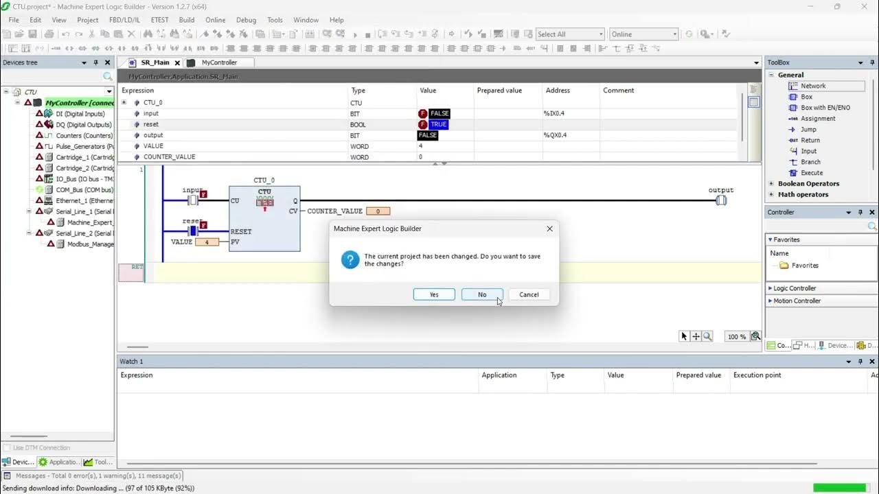 PLC Assignment | Timer & Counter - YouTube
