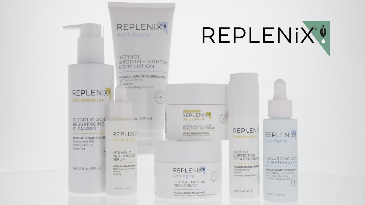 Replenix - New Look, Same Great Formulations! - YouTube