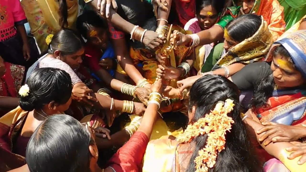 Kanukunta Mallanna Jathara 22-02-2022 Day3-yellama thali kotnam - YouTube