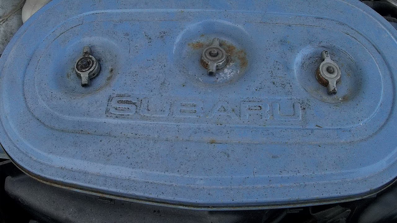 Subaru 1800 engine - YouTube