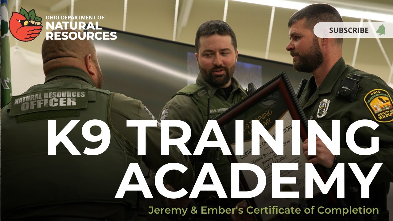 K9 Training Academy - Jeremy & Embers Certificate of Completion - YouTube