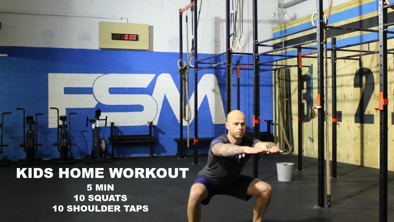 FSM Kids - Home workout #002 - YouTube