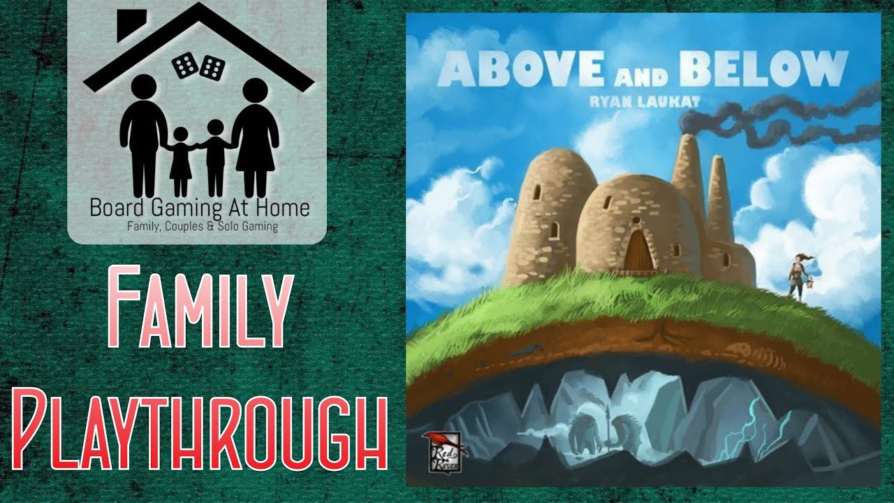 Above and Below Family Playthrough (Board Game Overview, Gameplay ...