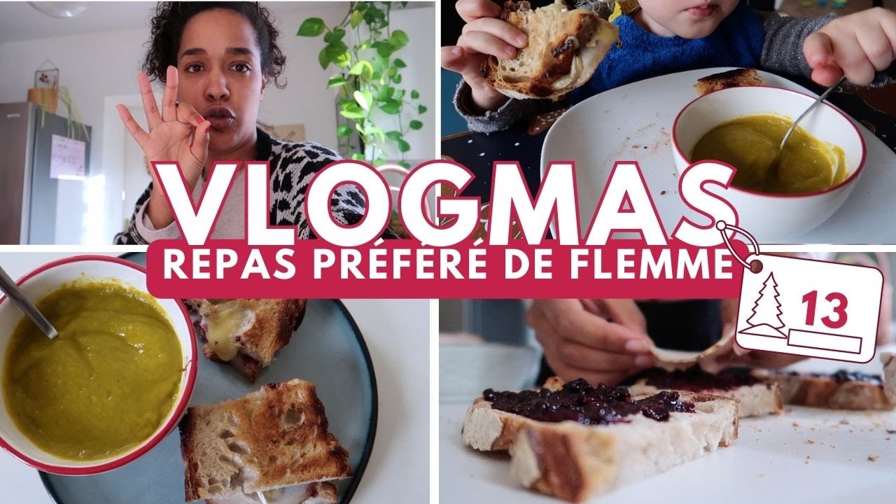 Mon Repas FAVORI Quand J'ai La FLEMME De Cuisiner | VLOGMAS #13 - YouTube
